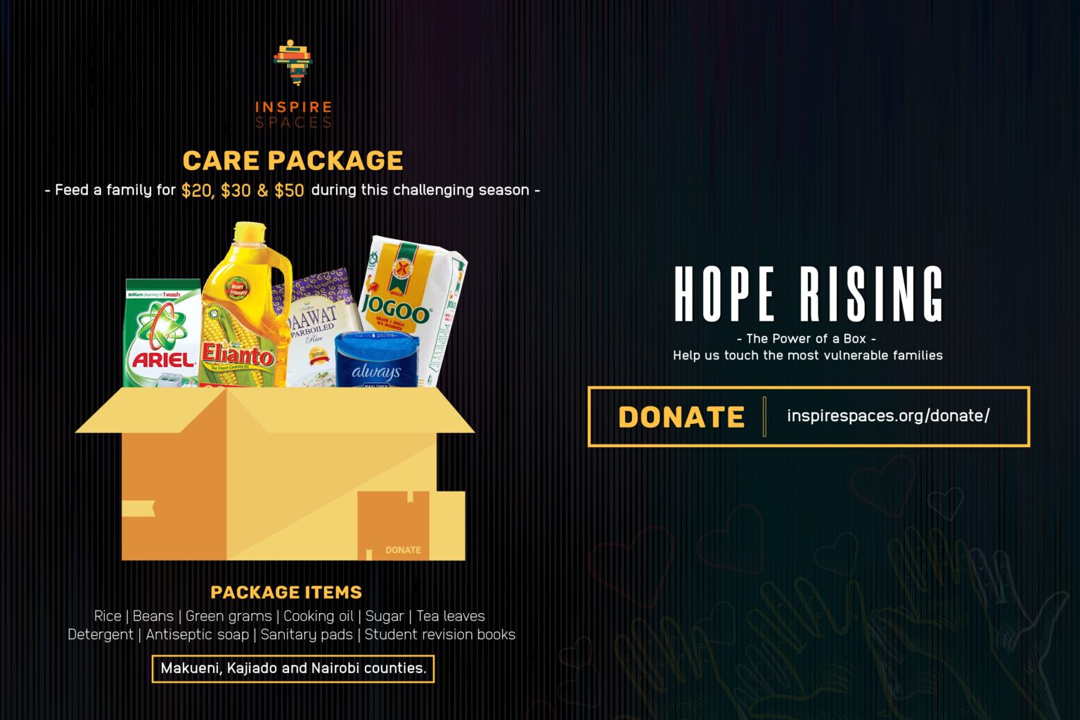 Inspire Spaces – Prosperity begins with Opportunity